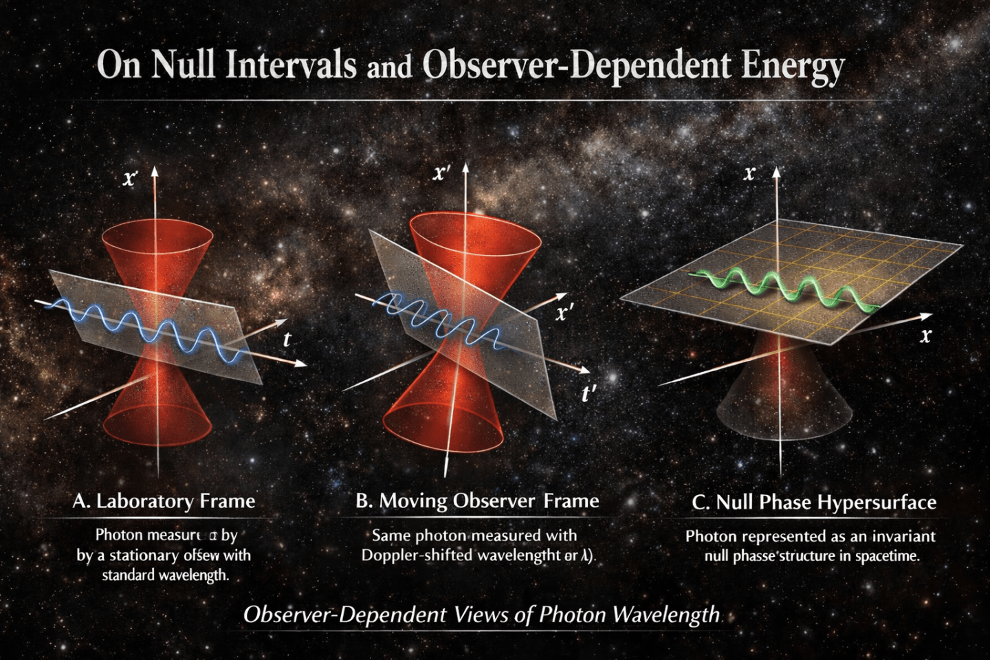 On Null Intervals and Observer-Dependent Energy – Mindsets of Our Future